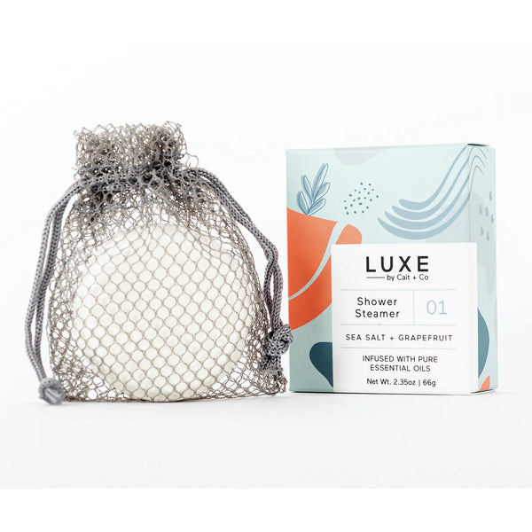 Luxe Sea Salt and Grapefruit Shower Steamer– The Soap Opera Company